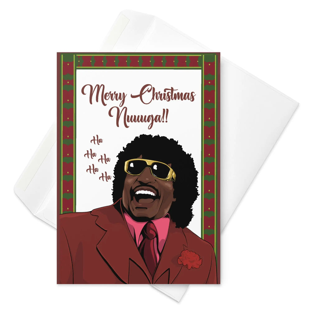 Pinky “Merry Christmas Nuuuga!!” Funny Christmas Card | Graphic Jaw